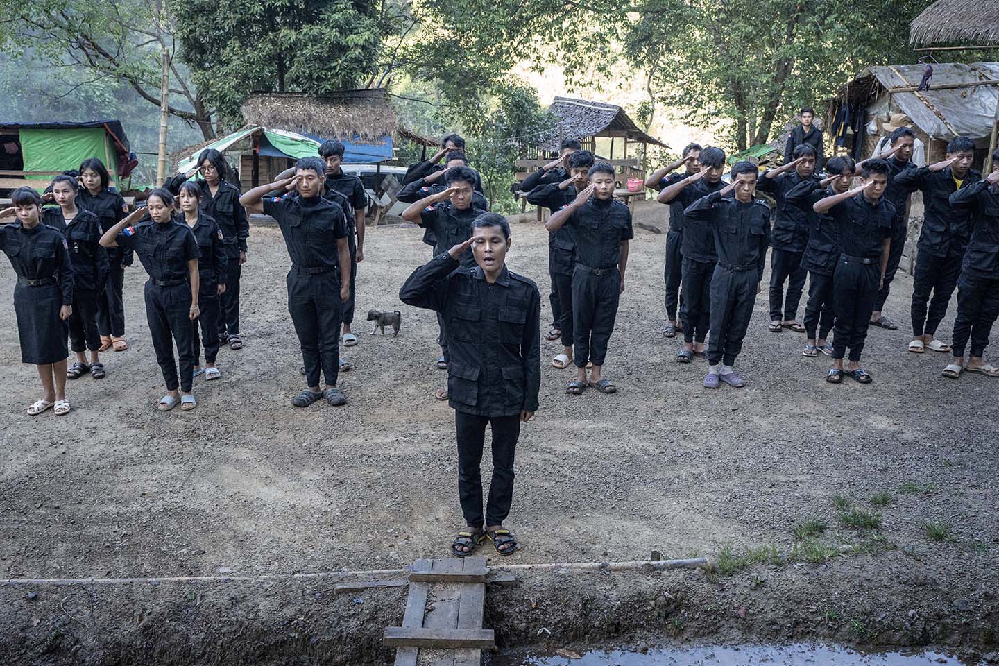 Building a police force in the middle of Myanmar’s civil war
