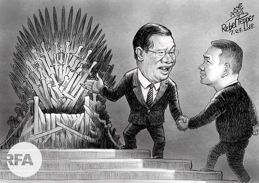 លោក ហ៊ុន សែន គ្មានគូប្រកួត! Cambodia Election 2018