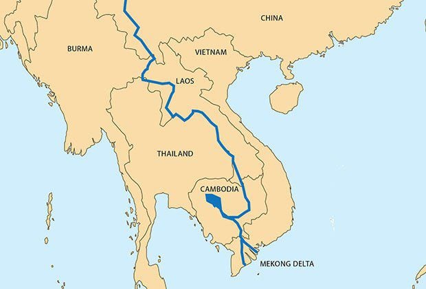 Where Is The Mekong Delta Located
