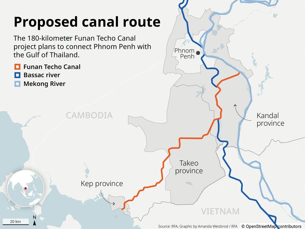 Cambodia’s Funan Techo canal exposes cracks in Vietnam ties – Radio ...