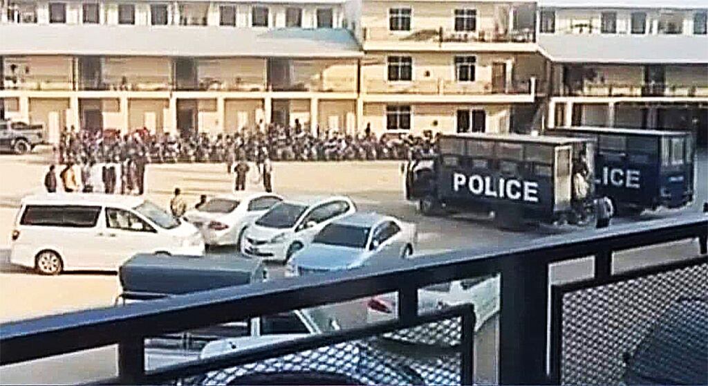 Over 100 scam gang suspects arrested in Myanmar – Radio Free Asia