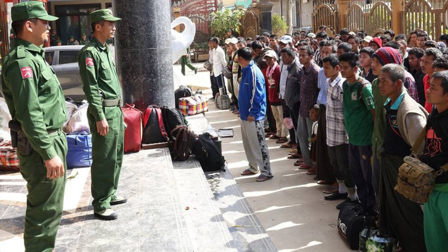 Another junta battalion surrenders to rebels in Myanmar’s Shan state ...