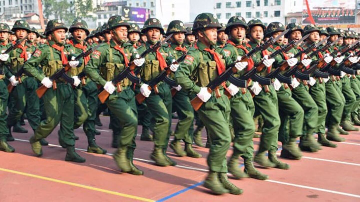 Myanmar’s Heavyweight Ethnic Armies Boost Training as Peace Talks ...