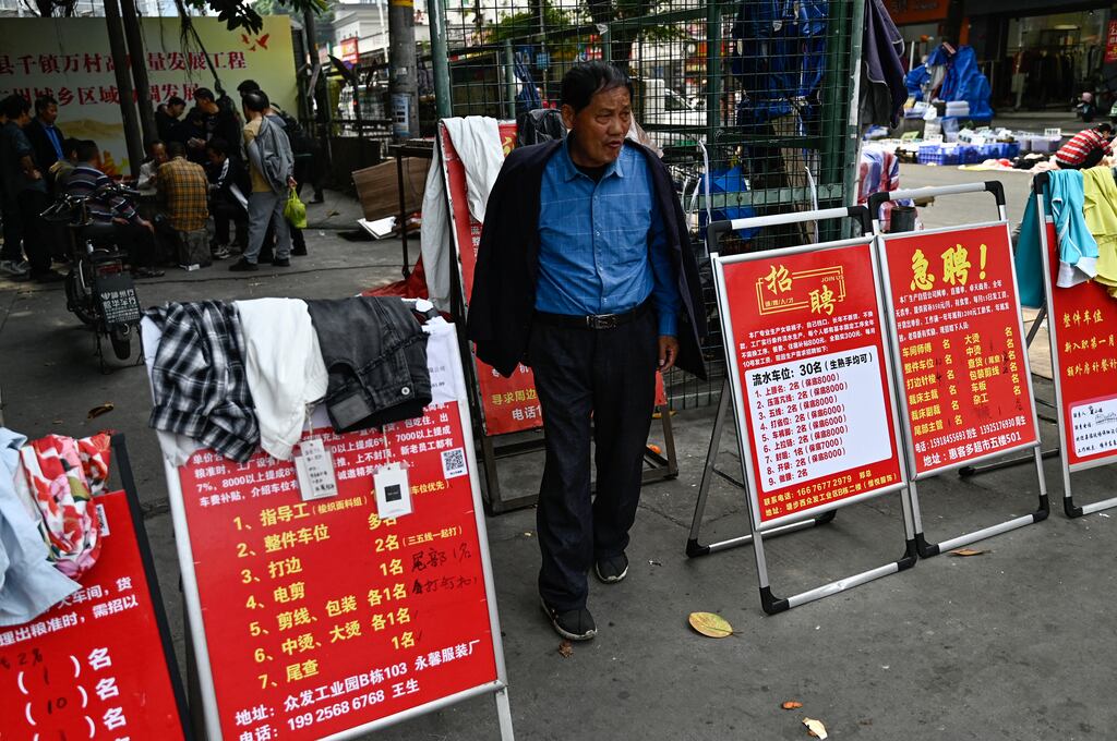 A window on China’s job woes: 1 company gets 1.2 million applicants ...