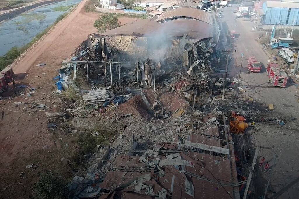 Shop explosion, fire in northern Laos kills 4, injures others – Radio ...