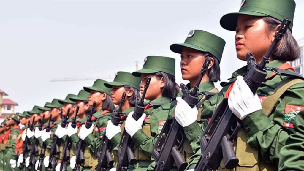 Myanmar’s Heavyweight Ethnic Armies Boost Training as Peace Talks ...