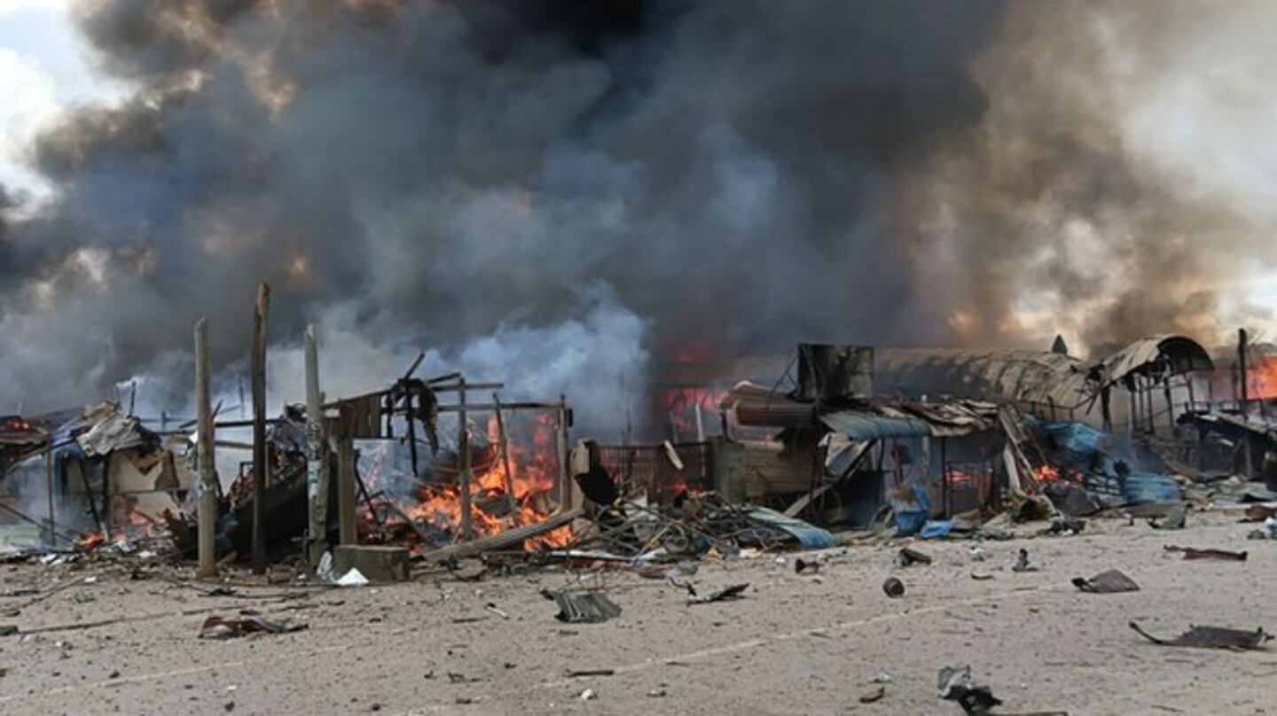 Myanmar junta jets bomb town under rebel control, six killed – Radio ...