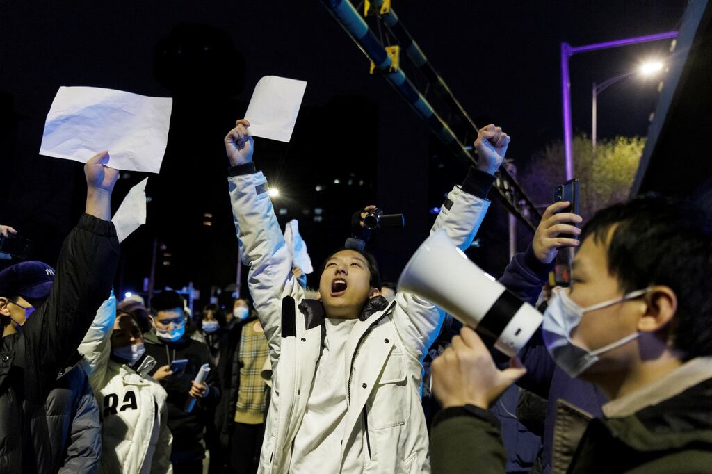 Chinese universities send students home en masse after weekend protests ...