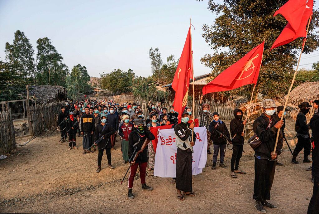 Anti-junta groups align at Myanmar’s Sagaing Forum, minus shadow ...