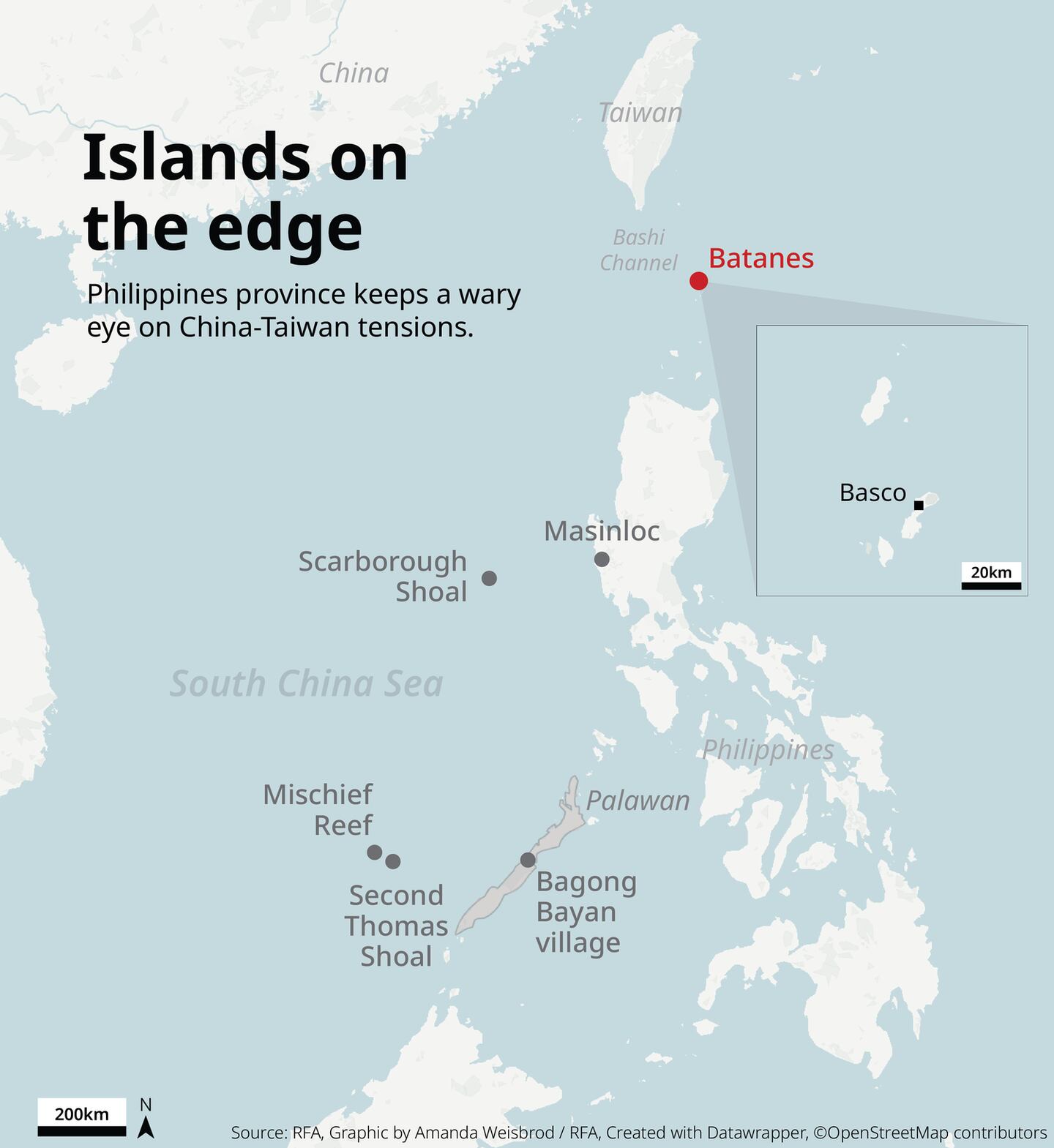 Islanders on small Philippine chain worry a China-Taiwan conflict could ...