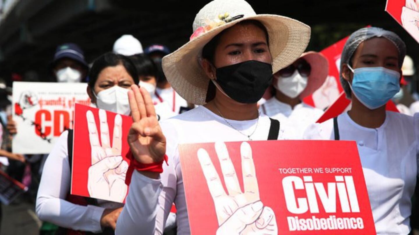 Myanmar Civil Disobedience Movement ‘losing steam’ amid junta ...