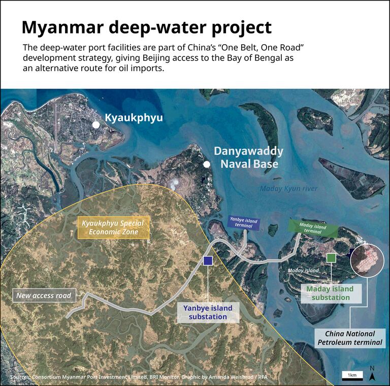 Arakan Army fires rockets on junta naval base in Myanmar’s Rakhine ...