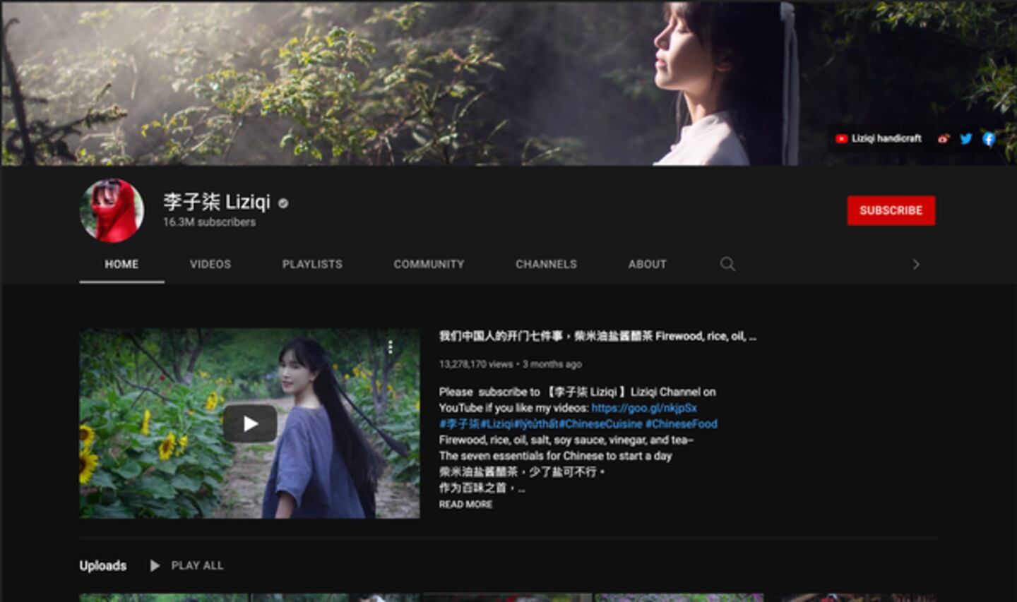 Rural Chinese YouTuber Li Ziqi incommunicado amid reports of business ...