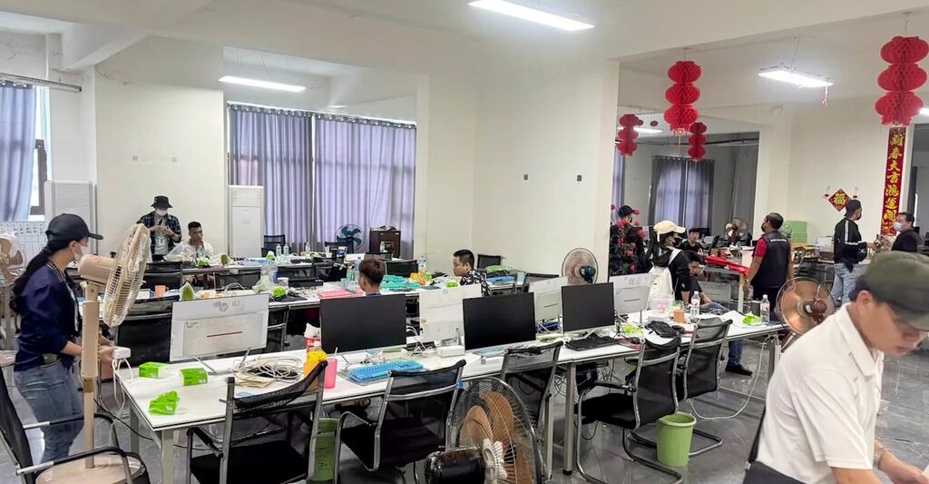 Lao authorities raid more Golden Triangle scam centers as deadline ...